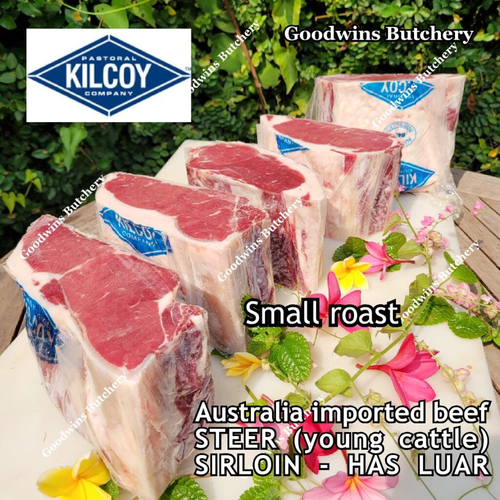Beef SIRLOIN Australia PR-STEER (prime young cattle) KILCOY aged-frozen ...