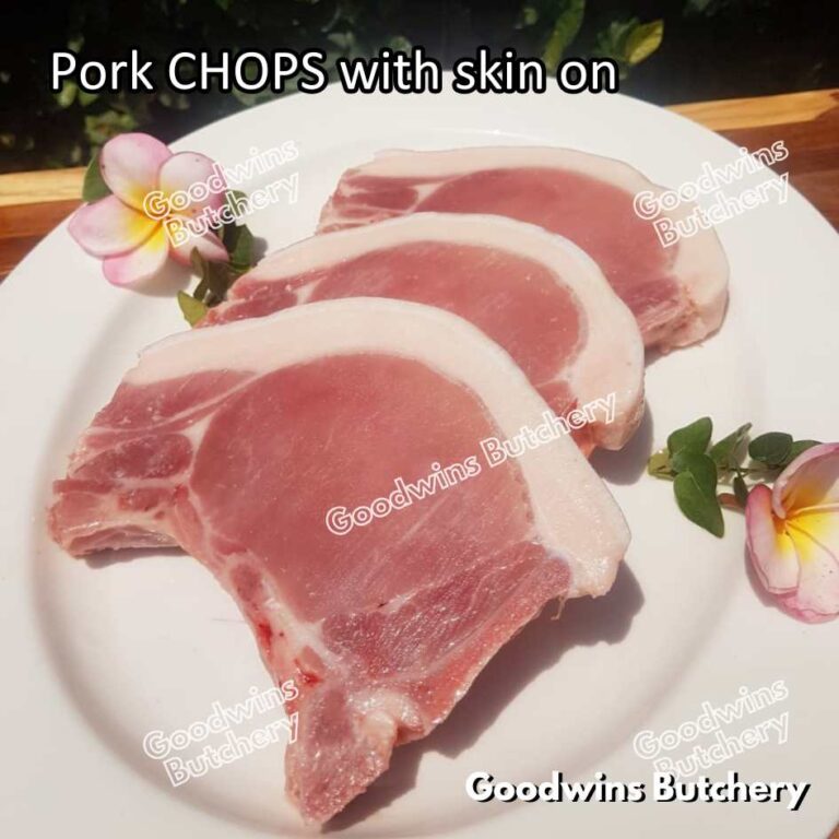 Pork LOIN SKIN-ON local premium | combination of Sirloin & Tenderloin ...