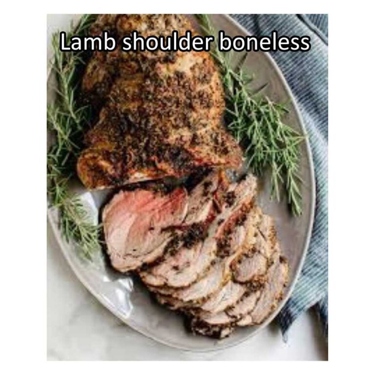 Australia lamb Dorsip / Dorper SHOULDER BONELESS half to cut steaks 1kg ...
