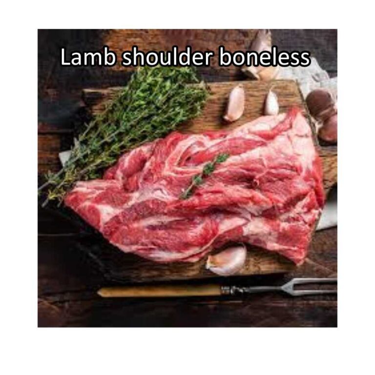 Australia lamb Dorsip / Dorper SHOULDER BONELESS half to cut steaks 1kg ...